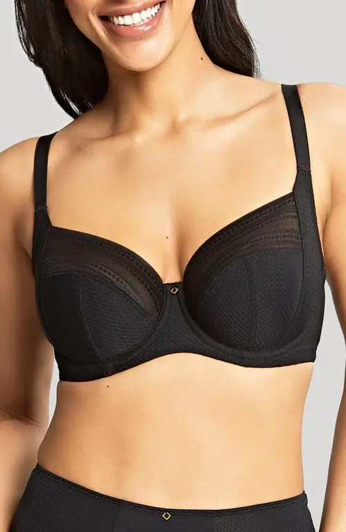Panache Serene Underwire Stretch Side Support Bra - Noir