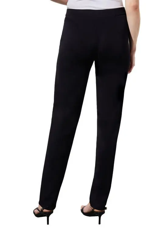 Ming Wang Straight Leg Knit Pants
