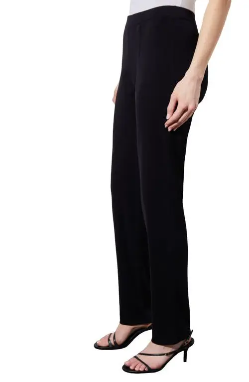 Ming Wang Straight Leg Knit Pants