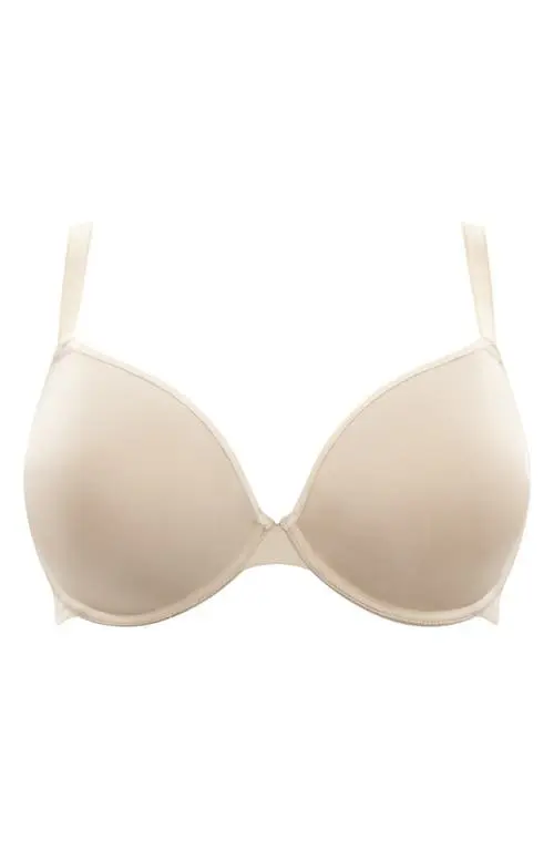 Panache Porcelain Elan Underwire Plunge T-shirt Bra - Beige