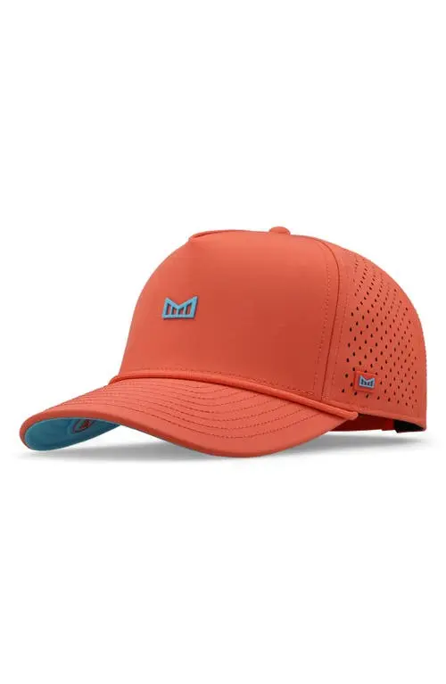 MELIN Odysea Rope Bulls Icon Hydro Baseball Cap - Hot Coral