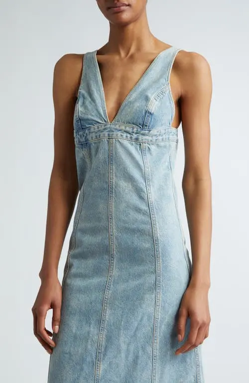 haikure denim maxi dress Haikure Jos Denim Maxi Dress