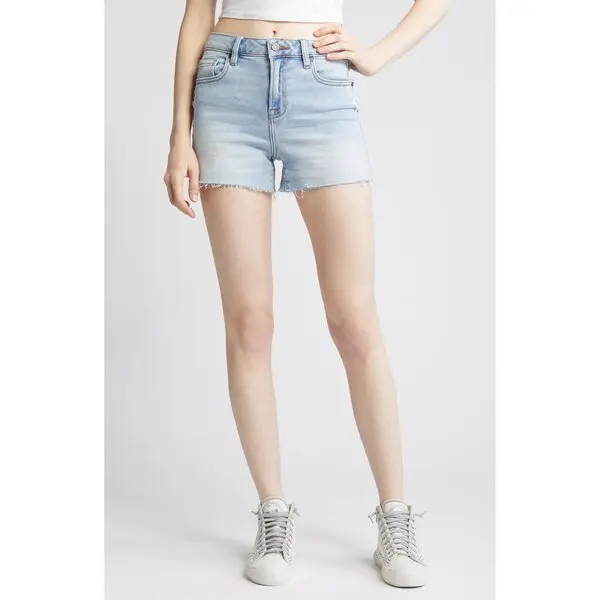 HIDDEN JEANS Cutoff Denim Shorts