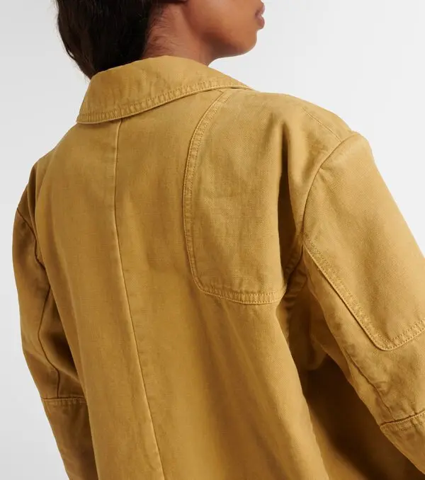 Max Mara Dizzy Oversized Blazer - Yellow
