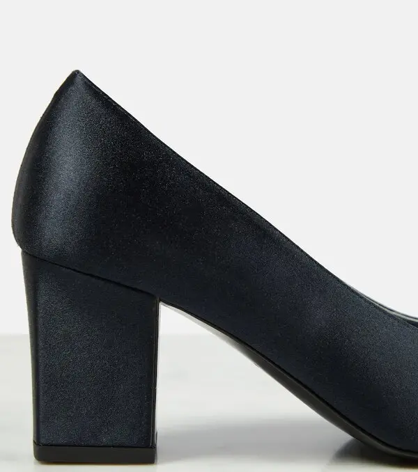 THE ROW Fiore Satin Pumps