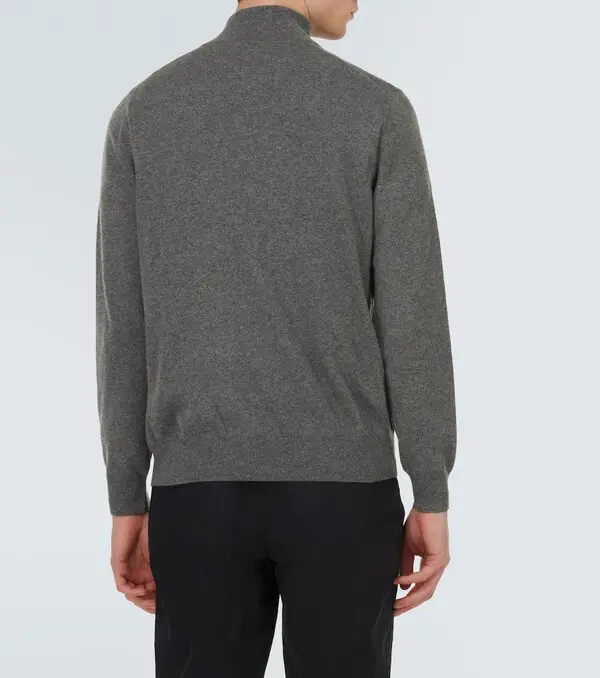 Loro Piana Cashmere Half-zip Sweater - Grey