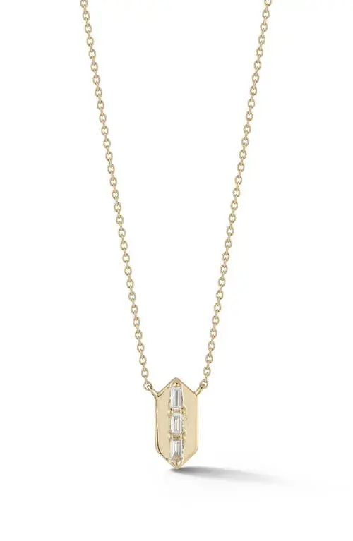 DANA REBECCA DESIGNS Sadie Diamond Pendant Necklace - Yellow Gold