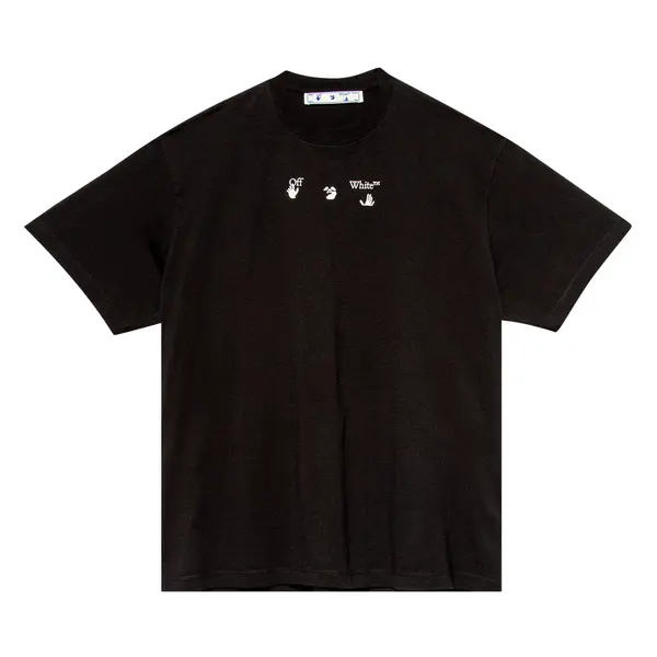 Off-White Red Marker Over Tee - Black
