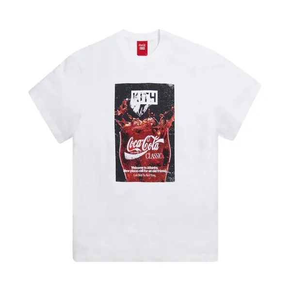 Kith X Coca-cola Splash Vintage Tee - White