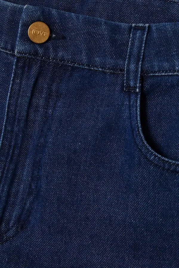 Tove Sera Denim Midi Skirt