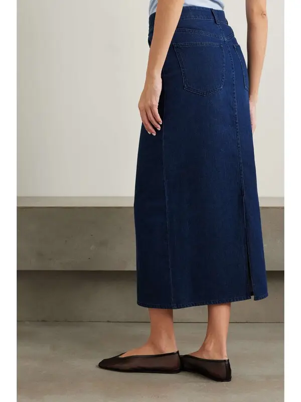 Tove Sera Denim Midi Skirt