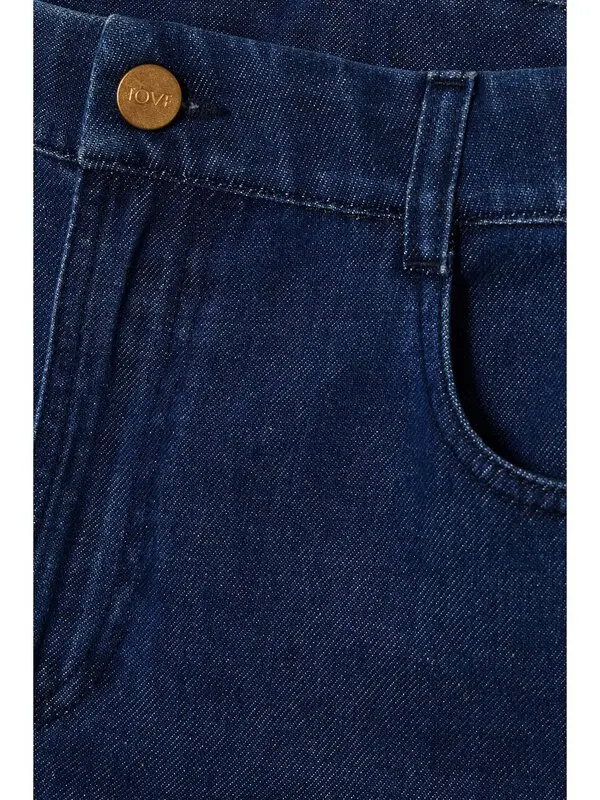 Tove Sera Denim Midi Skirt