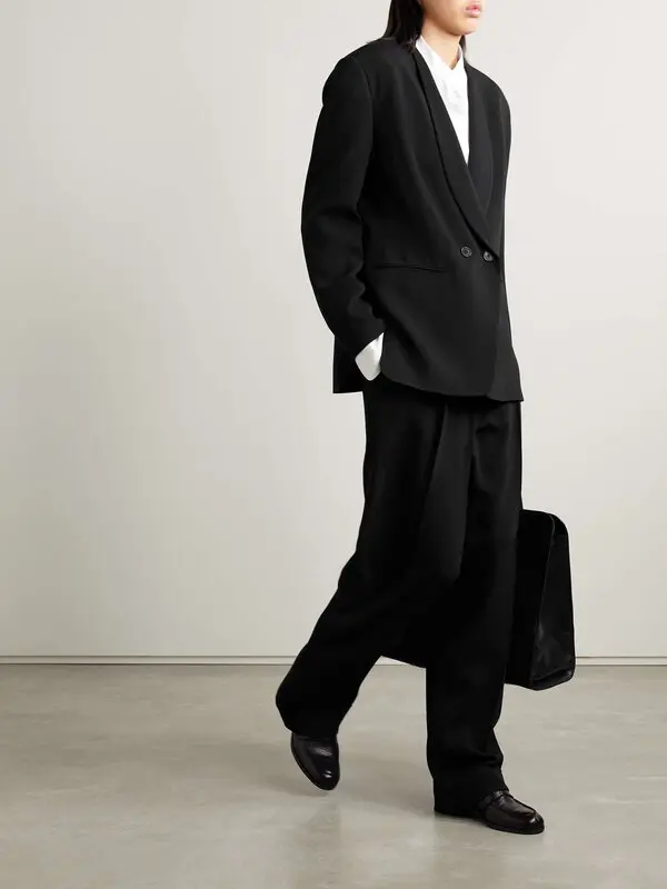 THE ROW Alda Double-breasted Blazer