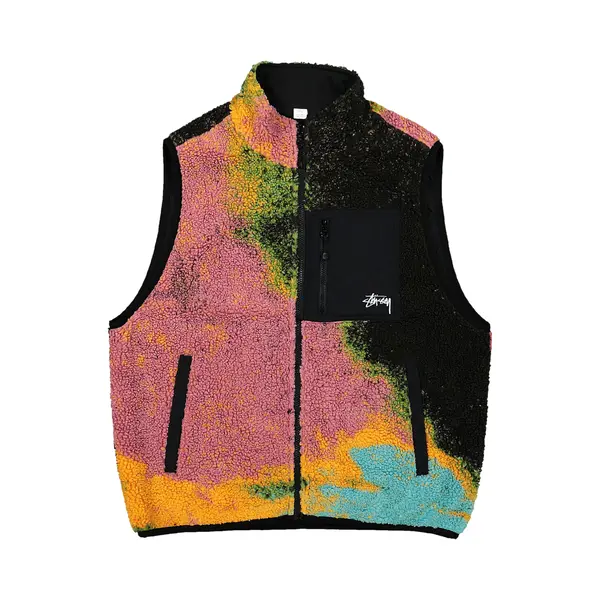 StÜssy Jacquard Dye Sherpa Vest