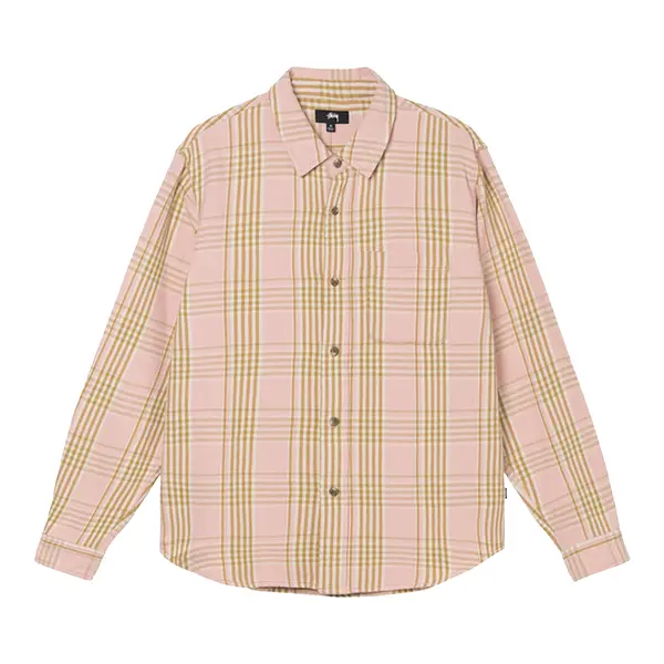 StÜssy Laguna Plaid Shirt - Pink