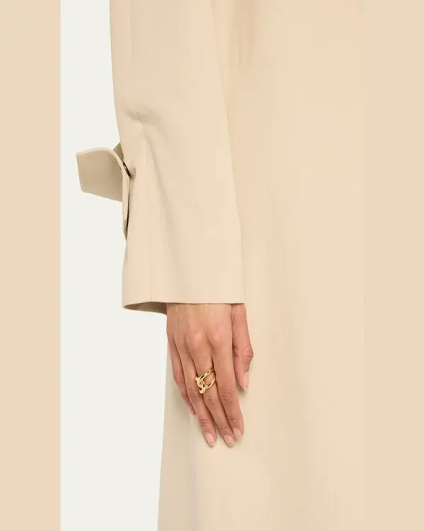 LIÉ STUDIO The Agnes Knot-tie Ring - Silver
