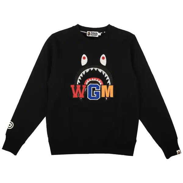 A BATHING APE Crewneck Sweater - Black