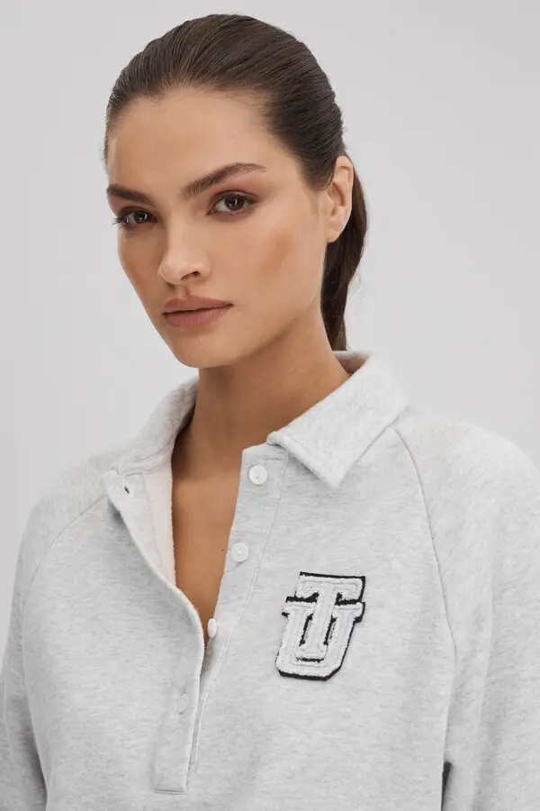 The Upside Soho Elle Long-sleeve Polo Shirt