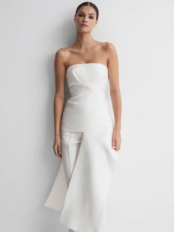Acler Strapless Panel Top