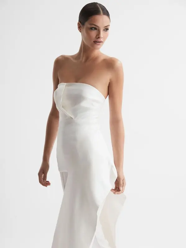 Acler Strapless Panel Top
