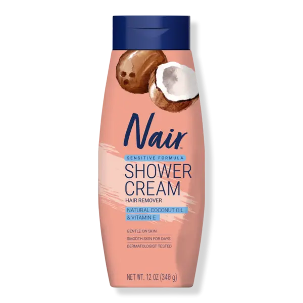 NAIR Shower Cream Hair Remover Sensitive Formula - One-color