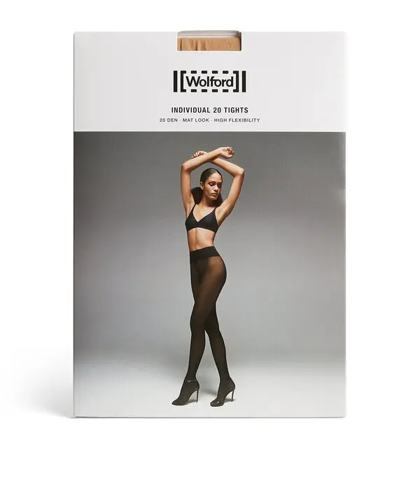 Wolford Individual 20 Tights - Beige