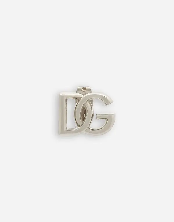 Dolce & Gabbana Dg Logo Single Earring - Silver