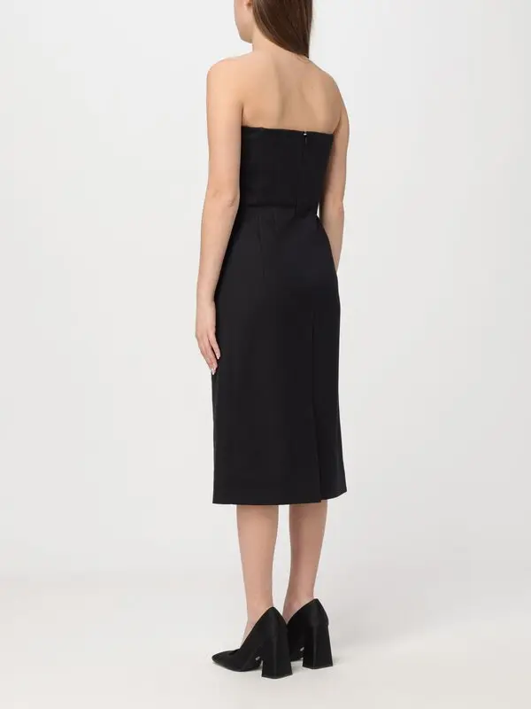 Sportmax Strapless Dress - Black