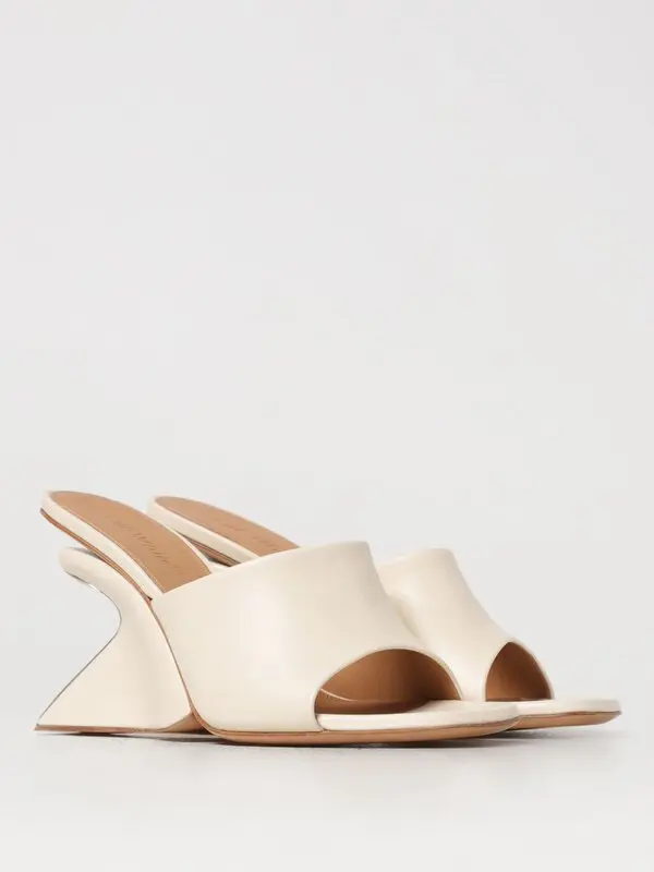 Off-White Heeled Sandal - White