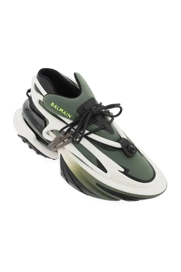 Balmain Unicorn Sneakers - White,green