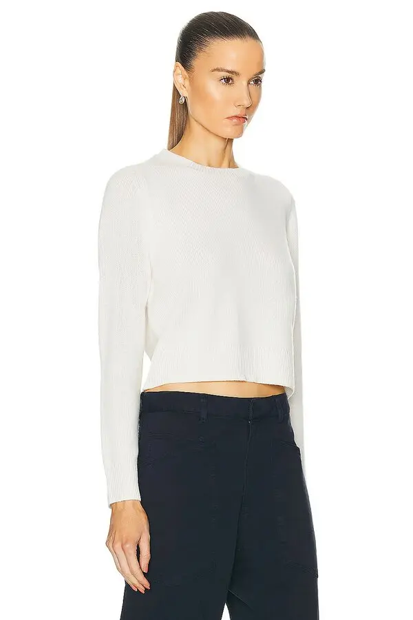 NILI LOTAN Long Sleeve Cashmere Sweater