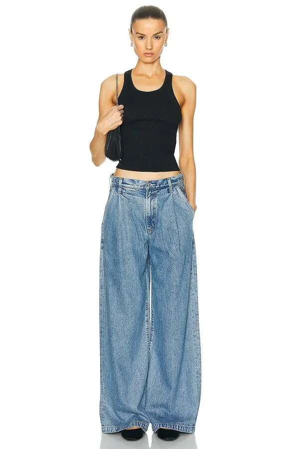 AGOLDE Ellis Wide Leg Trouser Jeans