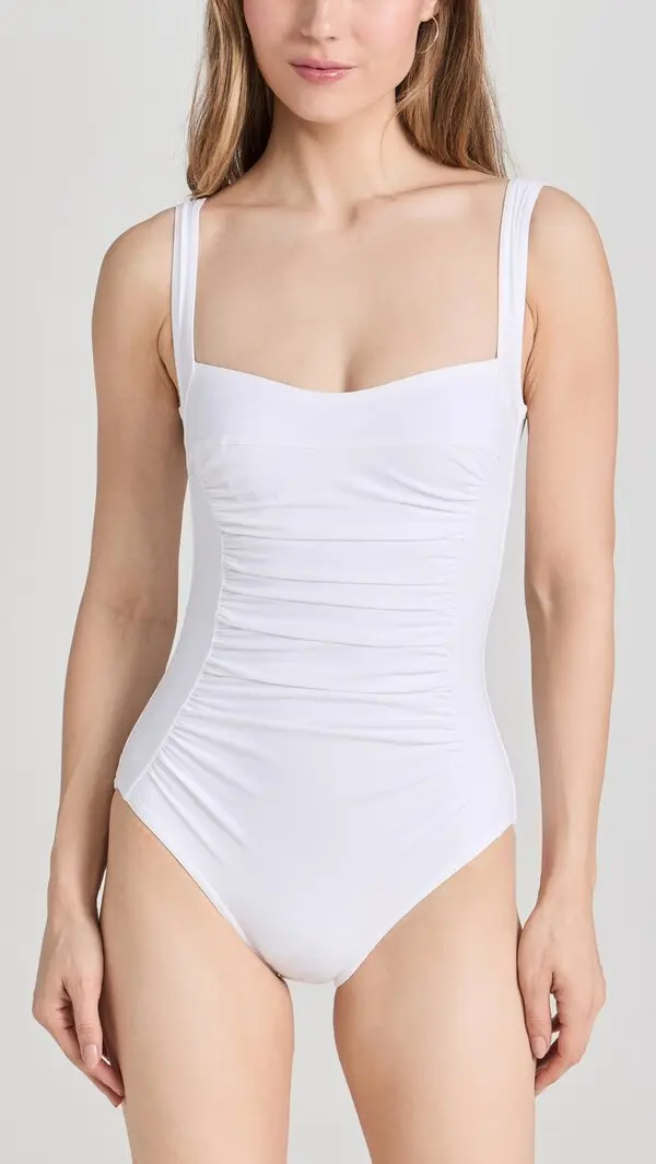 KARLA COLLETTO Basics Square Neck Underwire One Piece
