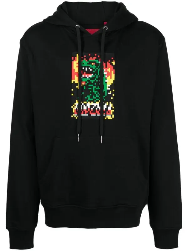 MOSTLY HEARD RARELY SEEN The Monster Attacks Graphic Hoodie