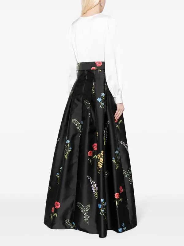 Sachin & Babi Zoe Colour-block Gown