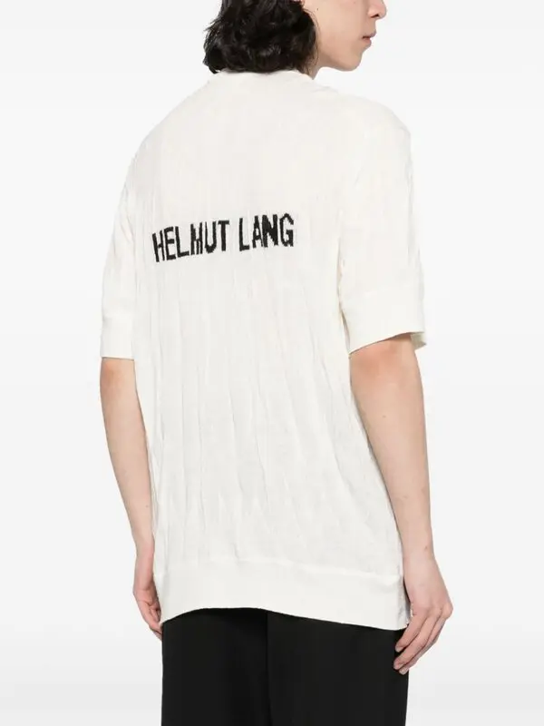 Helmut Lang Crushed-effect Sweater - Neutrals
