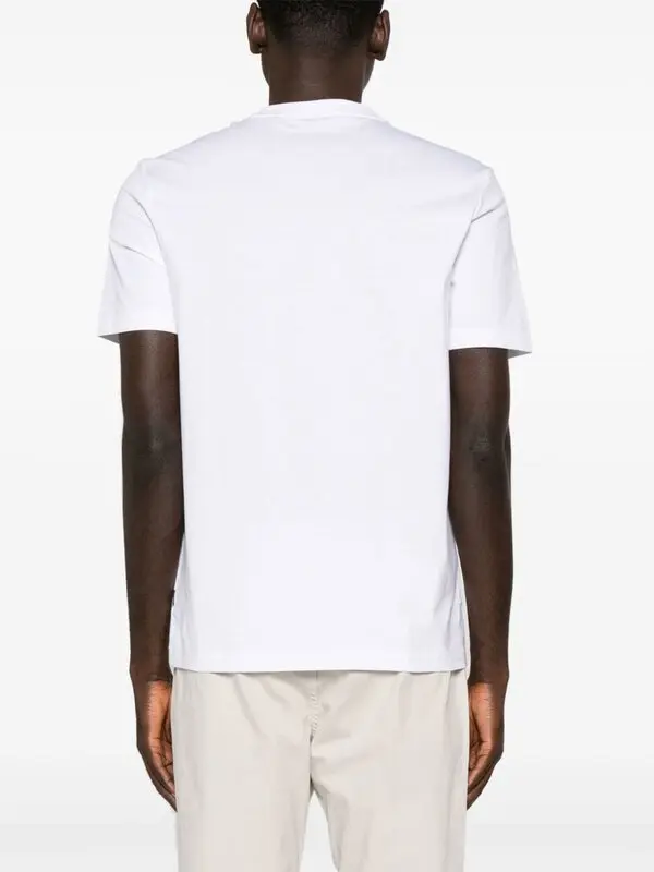 BOSS Logo-appliqué Cotton T-shirt