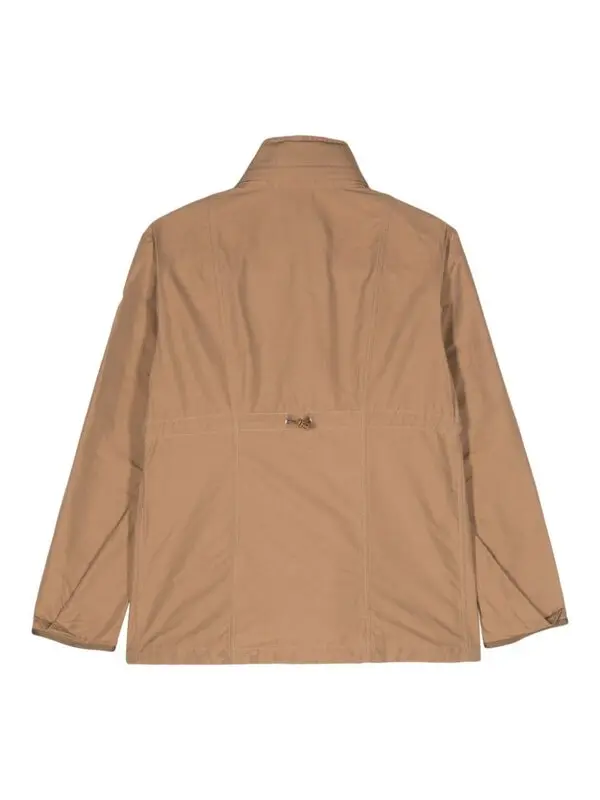 Moncler Ilo Concealed-hood Jacket - Brown