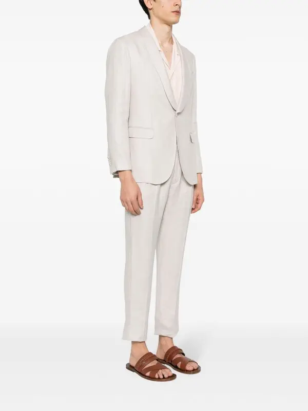 Boglioli Single-breasted Linen Suit
