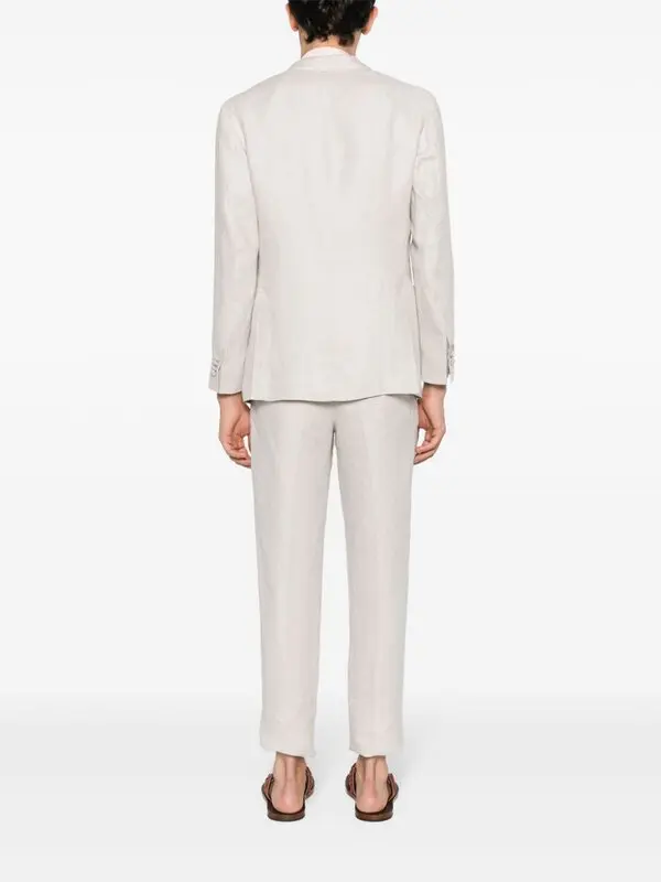 Boglioli Single-breasted Linen Suit