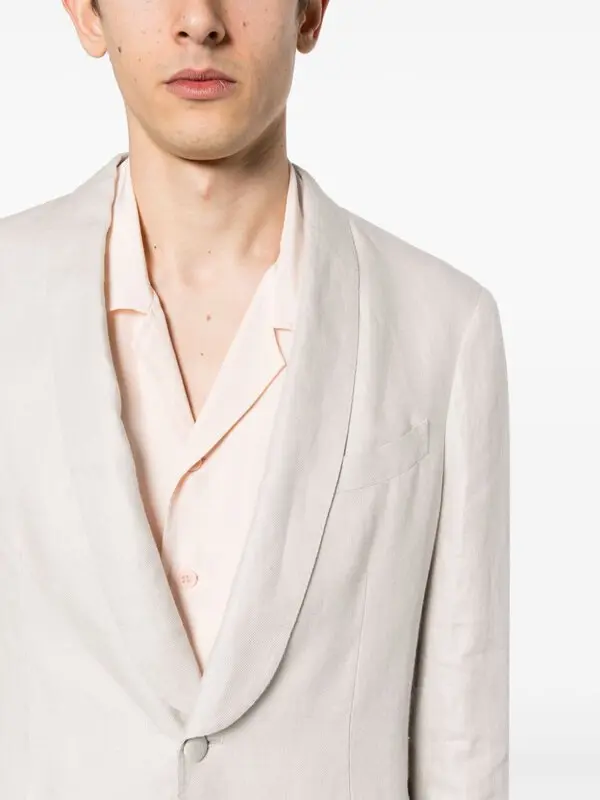 Boglioli Single-breasted Linen Suit