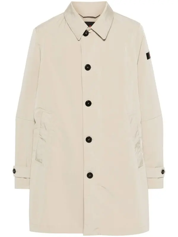 Peuterey Garretson Tl 03 Trench Coat - Neutrals