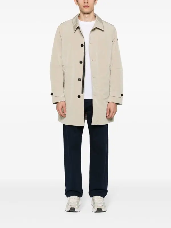 Peuterey Garretson Tl 03 Trench Coat - Neutrals
