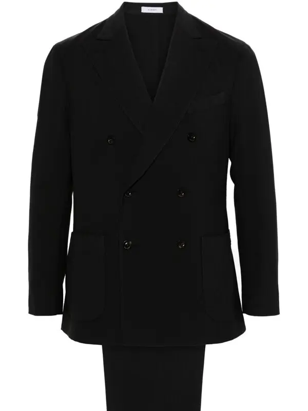 Boglioli Double-breasted Wool Suit