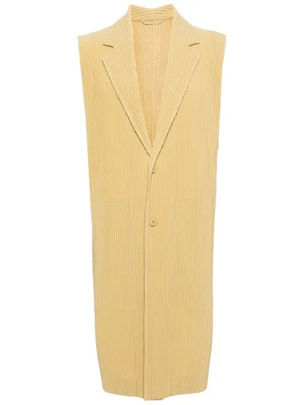 Issey Miyake Tailored Pleats Vest