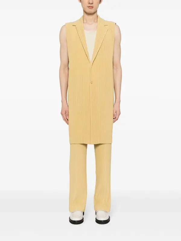 Issey Miyake Tailored Pleats Vest