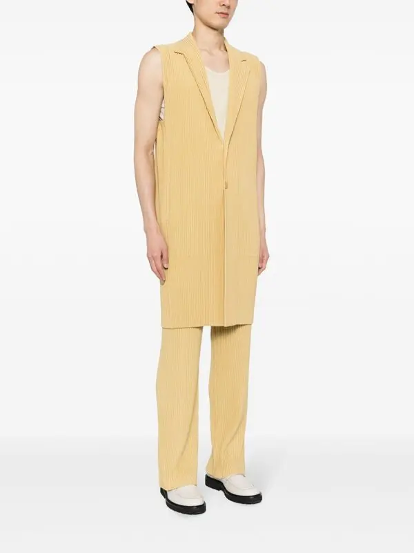 Issey Miyake Tailored Pleats Vest