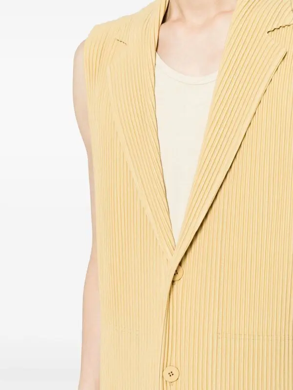 Issey Miyake Tailored Pleats Vest