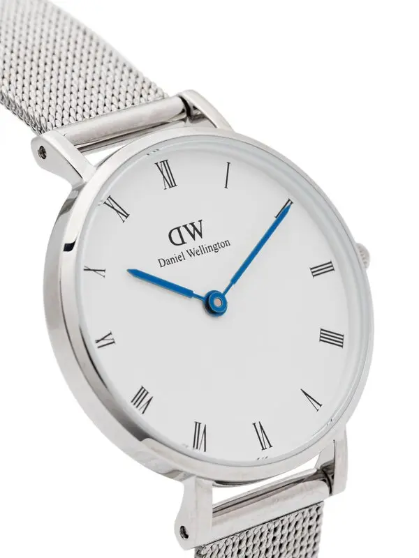 DANIEL WELLINGTON 25mm Petite Roman Watch - White