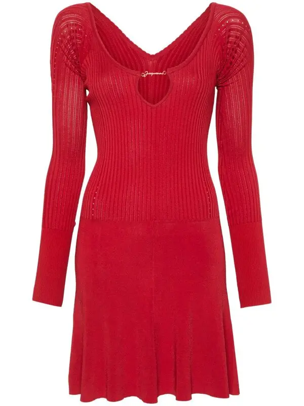 Jacquemus La Mini Robe Mini Dress - Red